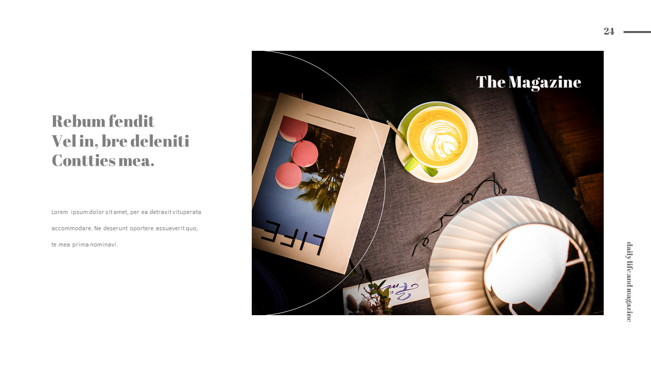 Daily Life and Magazine Product Deck|Lifestyle|Google Slides