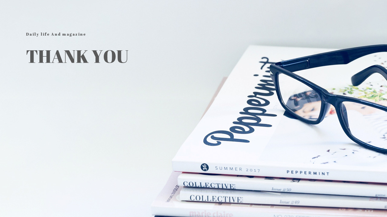 Daily Life and Magazine Product Deck|Lifestyle|Google Slides