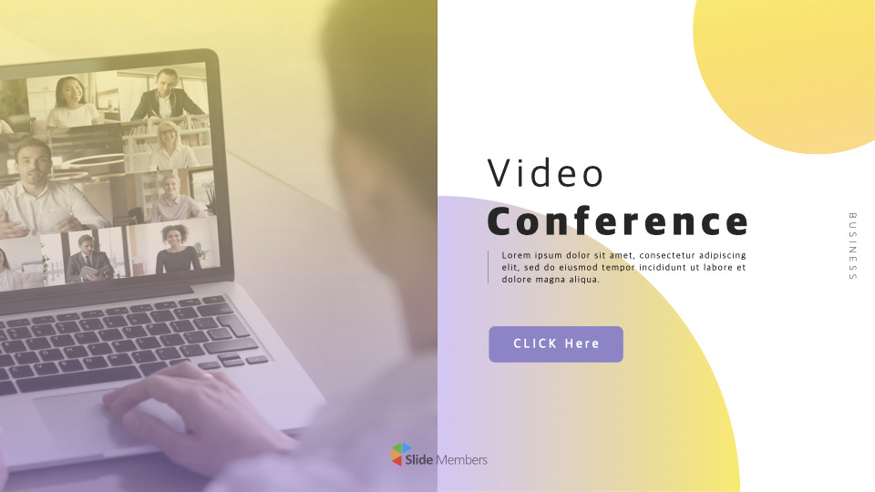 Video Conference keynote template