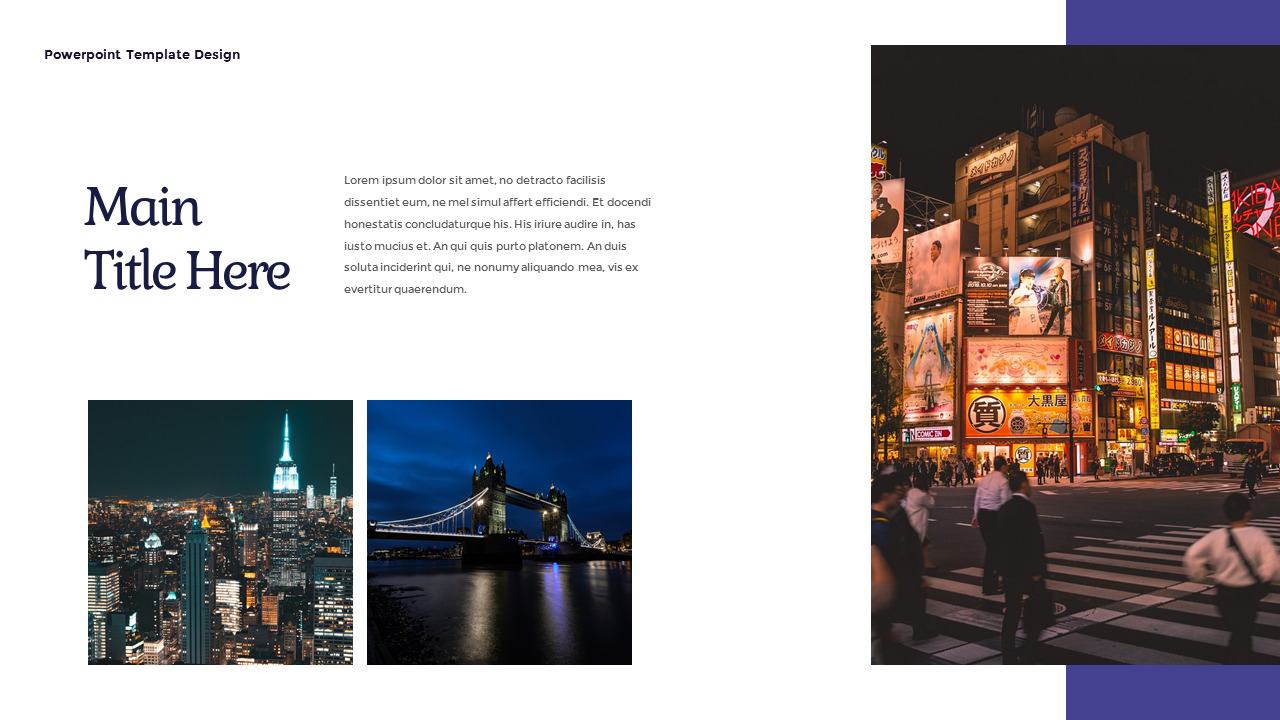 City Night Trip company profile ppt template|Lifestyle|Google Slides