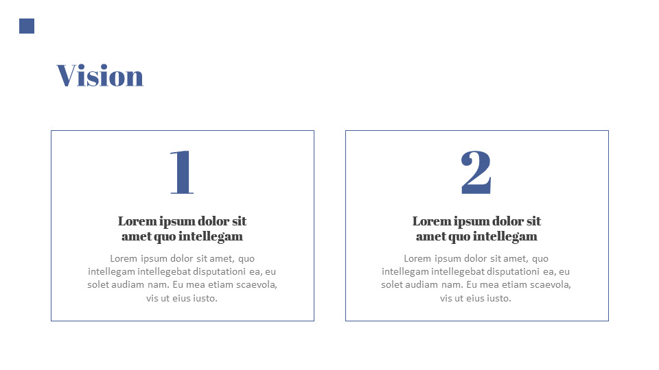 Simple Line Business Google PowerPoint