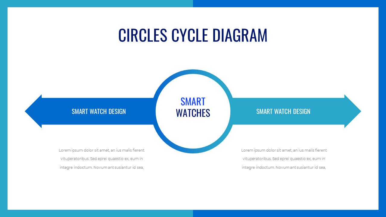 Wearables, Smart Watches Simple Slides Design