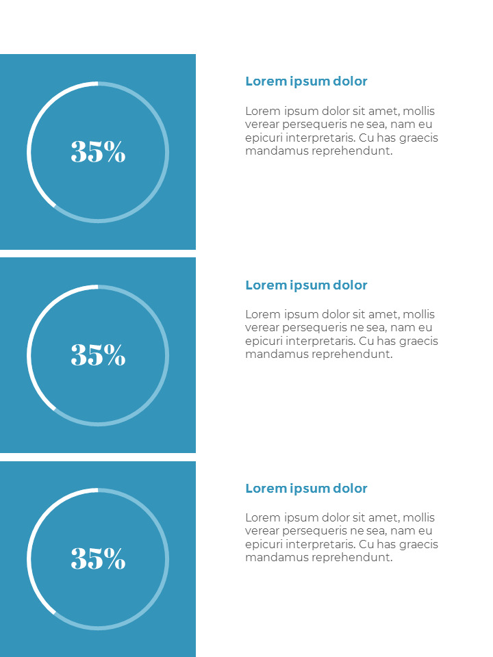 Clean Layout Business Project Simple Google Slides Templates