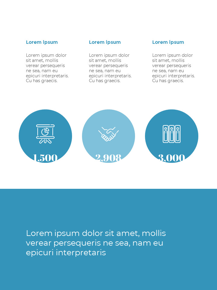 Clean Layout Business Project Simple Google Slides Templates