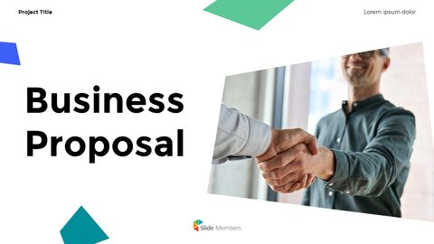 Our Business Proposal company profile template design