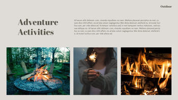 Outdoor Camping PPT Theme|Lifestyle|Templates