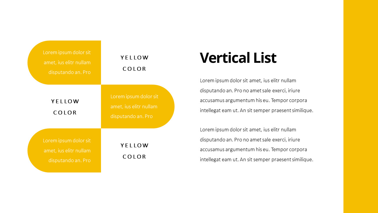 Yellow Spectrum PPT Design Templates|Lifestyle