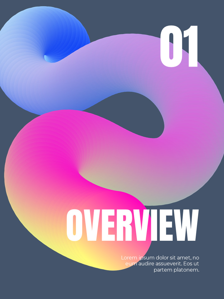 Business Creative Vertical company profile template design