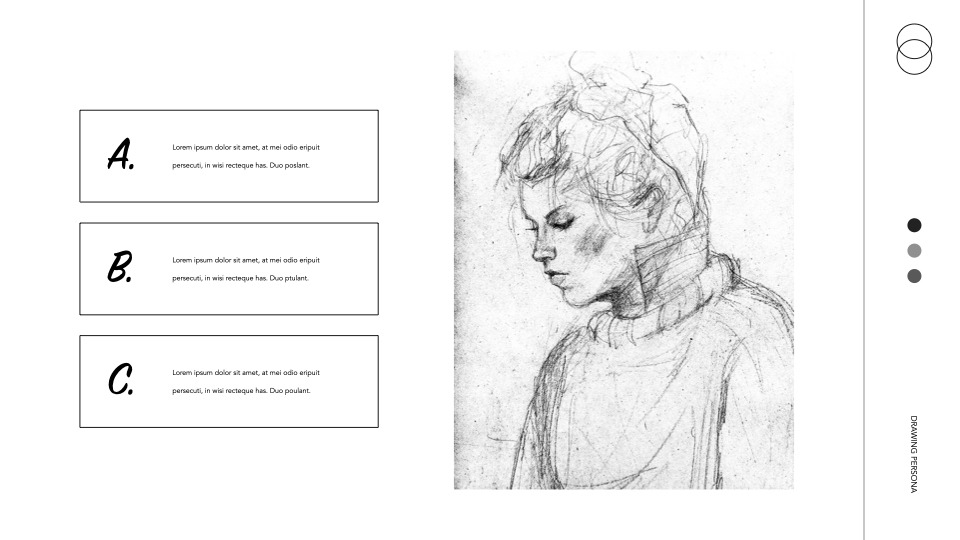 Drawing Persona Creative Keynote|Lifestyle