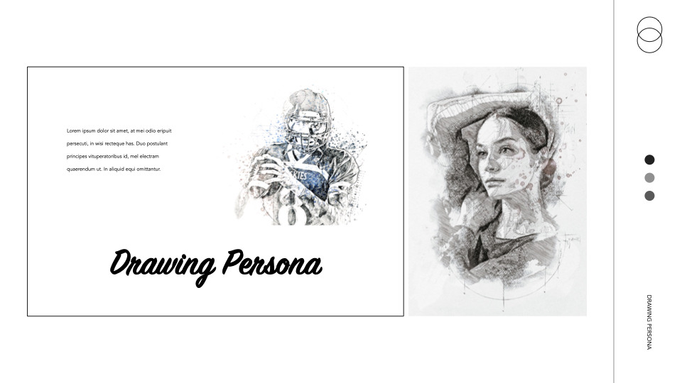 Drawing Persona Creative Keynote|Lifestyle