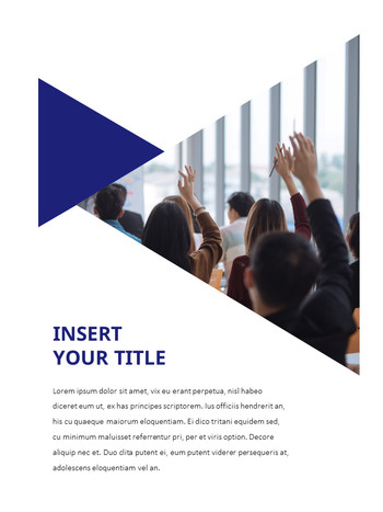 Splendid Speech Simple PowerPoint Template Design