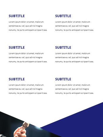 Splendid Speech Simple PowerPoint Template Design