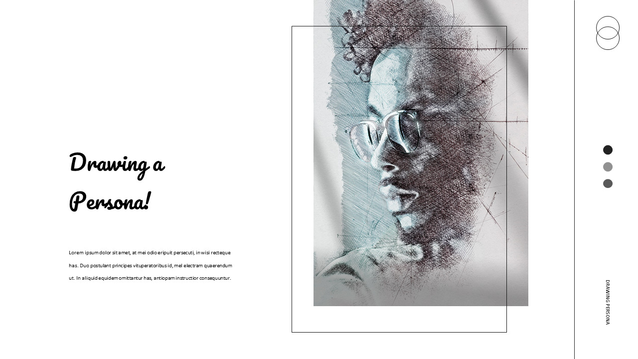 Drawing Persona Best Google Slides|Lifestyle