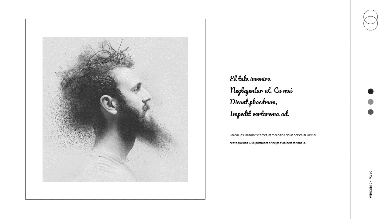 Drawing Persona Best Google Slides|Lifestyle