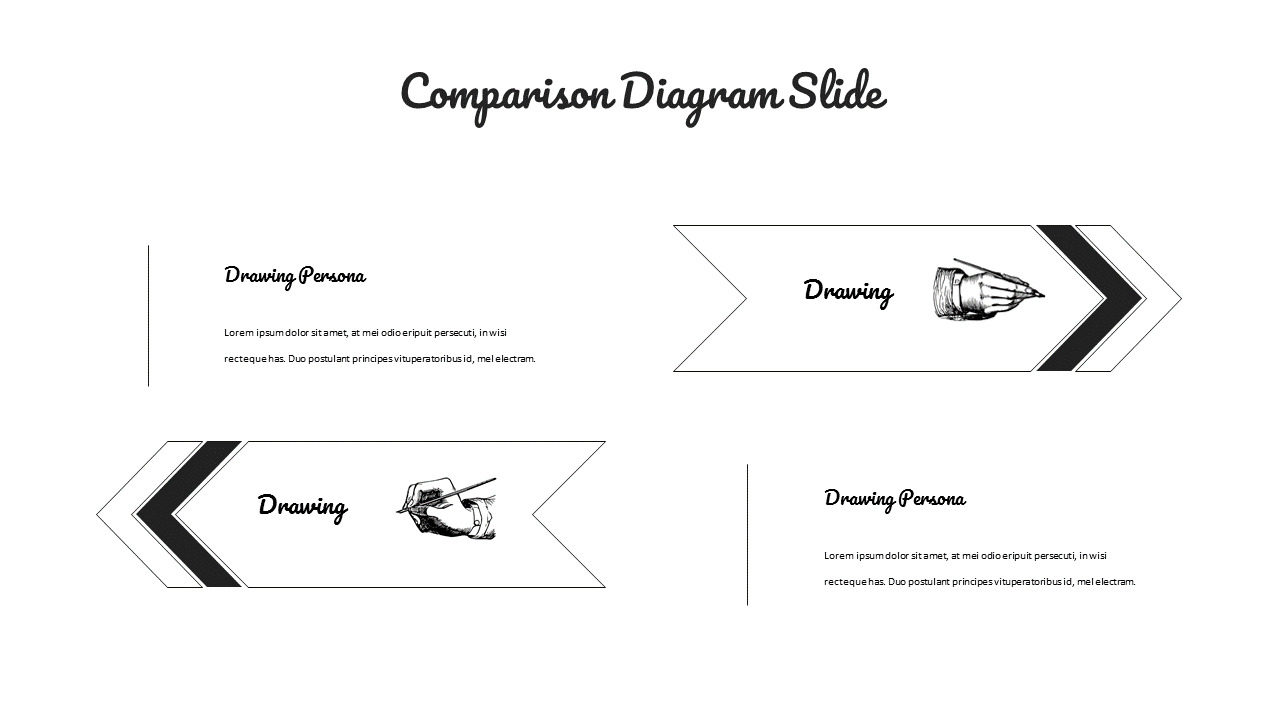 Drawing Persona Best Google Slides|Lifestyle