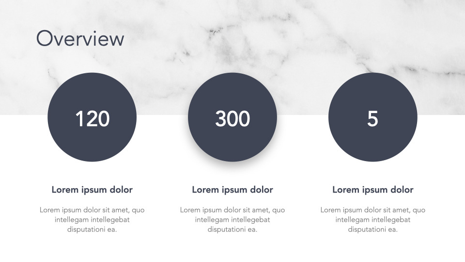 Marble Design Simple Business PowerPoint to Keynote