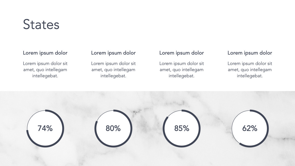 Marble Design Simple Business PowerPoint to Keynote