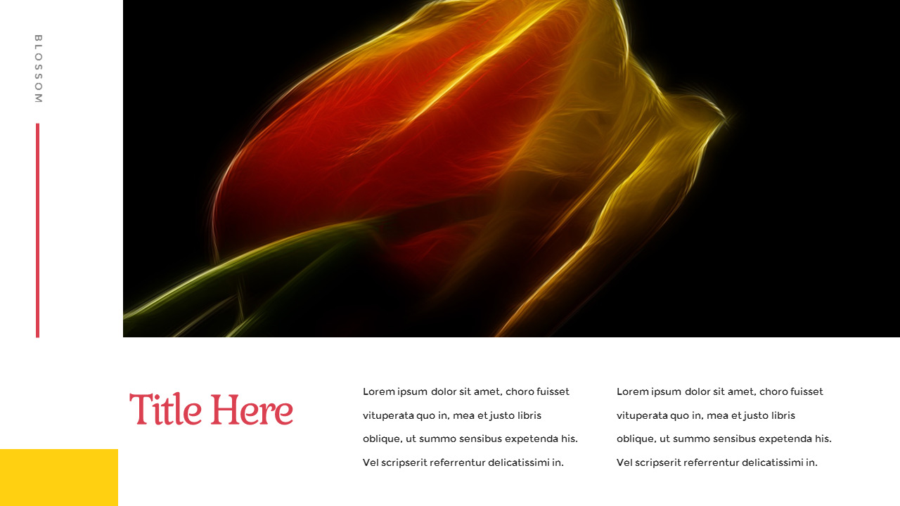 Tulip Easy Slides Design|Lifestyle|Google