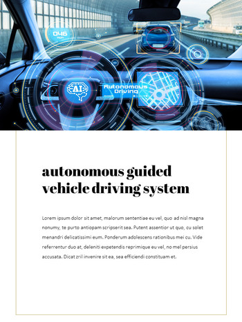 Autonomous Driving Google PowerPoint Slides