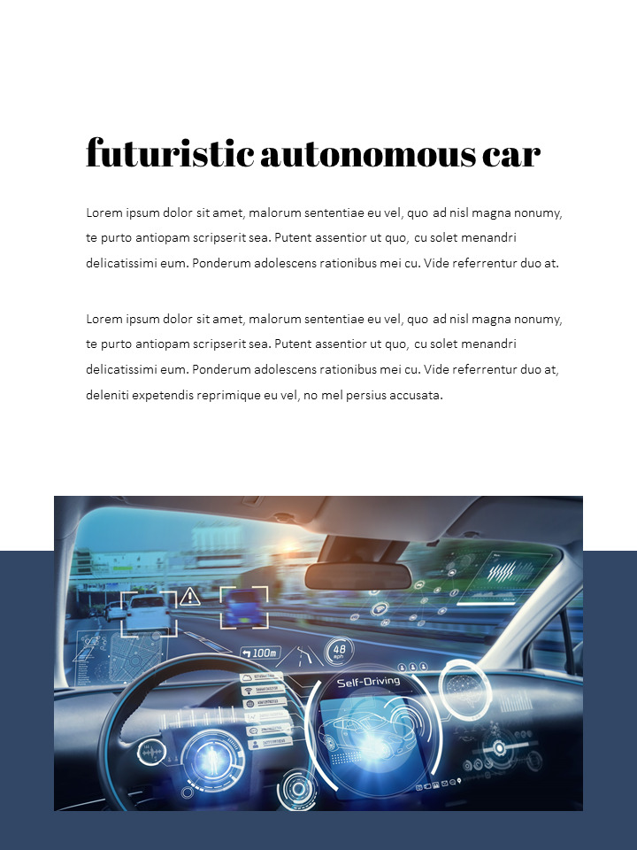 Autonomous Driving Google PowerPoint Slides