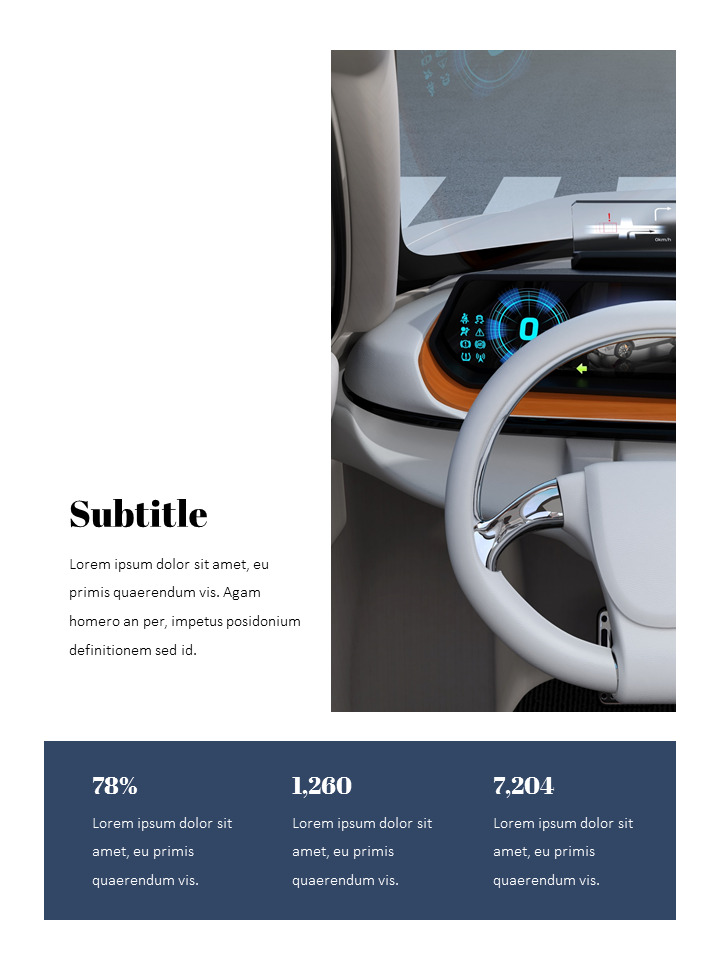 Autonomous Driving Google PowerPoint Slides