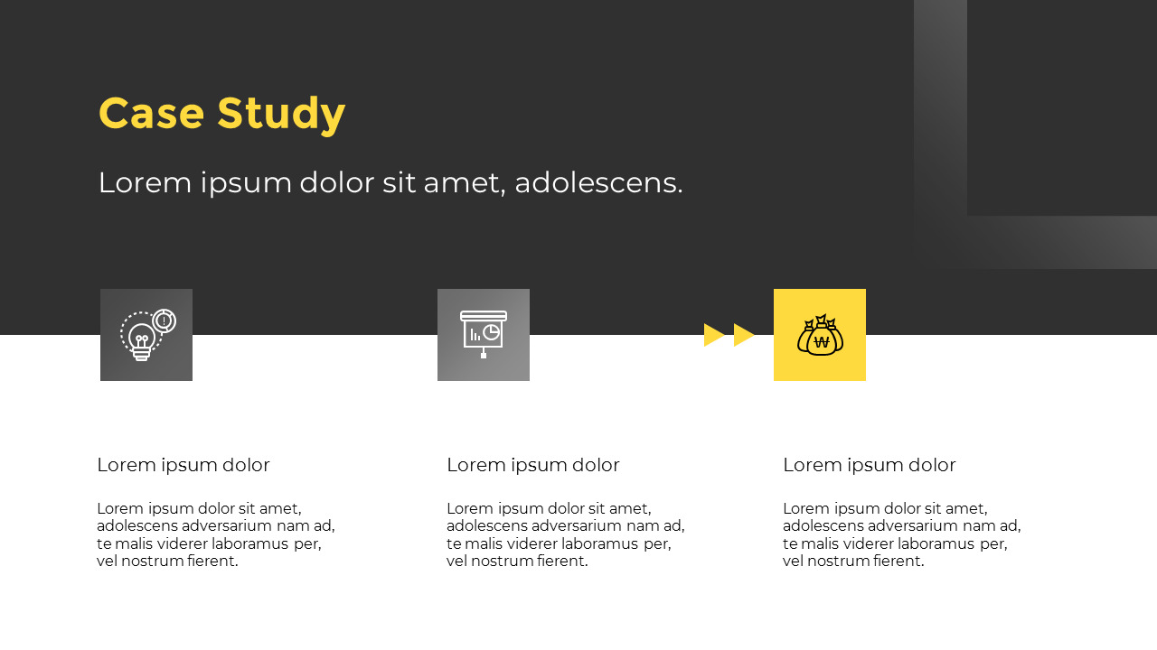 Easy Simple Pitch Deck Presentation Animated Slides