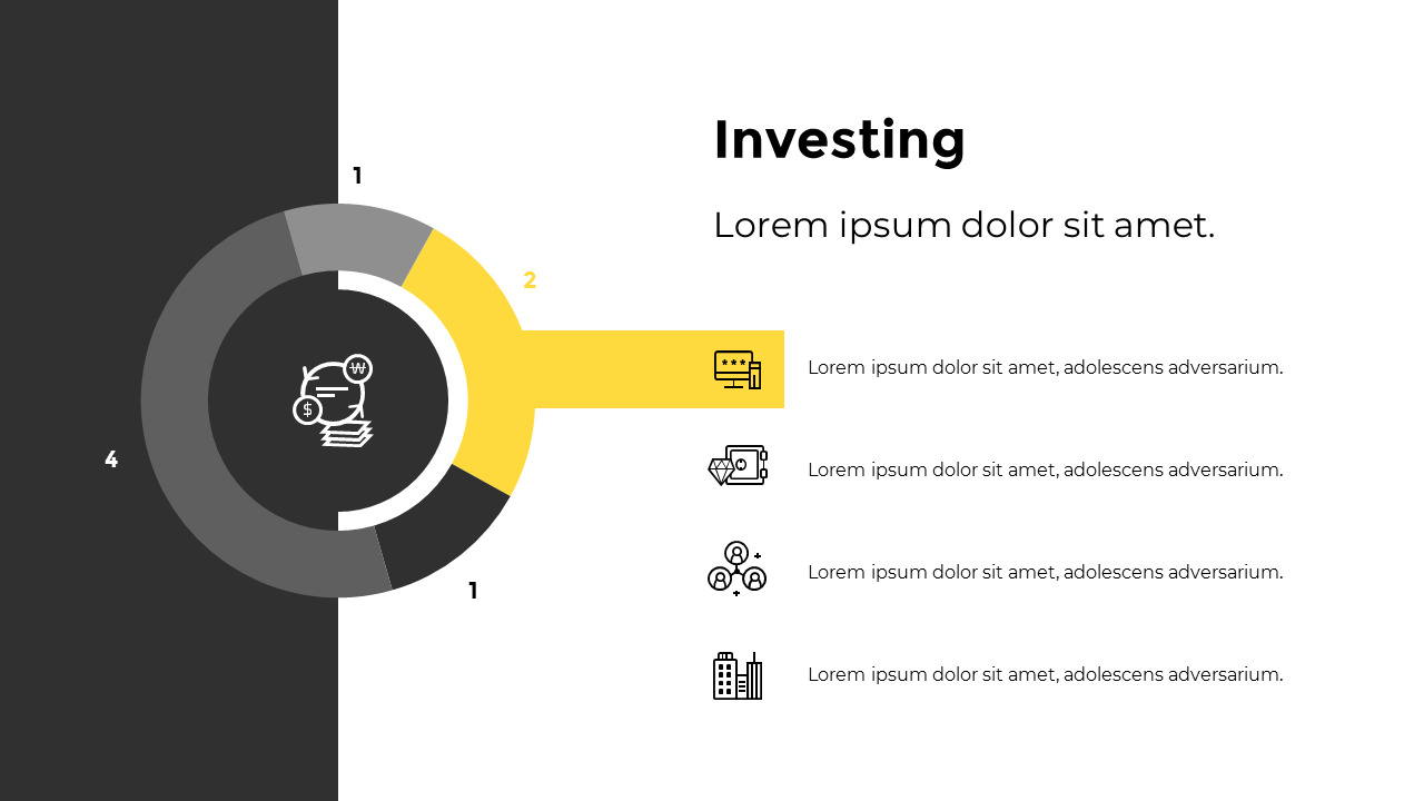 Easy Simple Pitch Deck Presentation Animated Slides