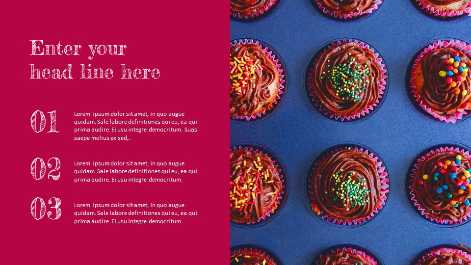 Colorful Dessert Google Slides Themes & Templates