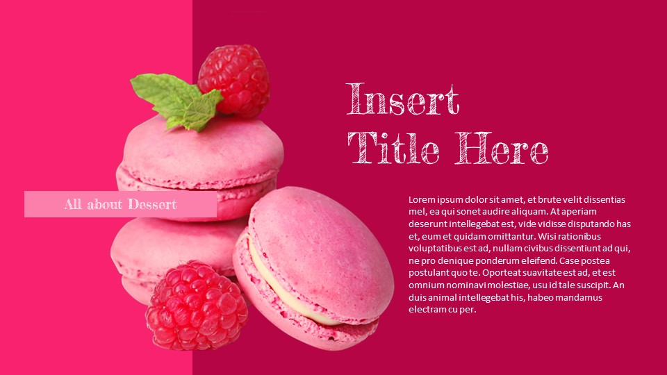 Colorful Dessert Google Slides Themes & Templates
