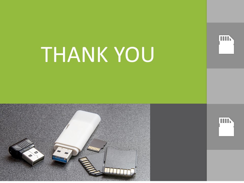 Free Presentation Templates - Memory Card