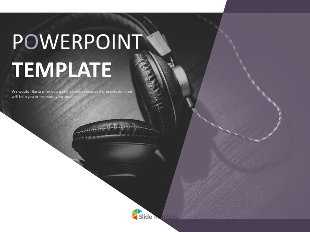 Headphones - Free Powerpoint Sample