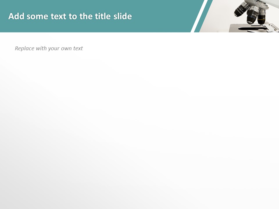 Microscope and Science - Free Powerpoint Templates Design