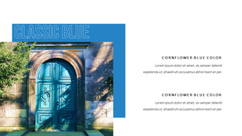 Blue Spectrum PPT Templates|Lifestyle