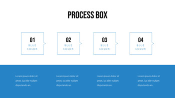 Blue Spectrum PPT Templates|Lifestyle