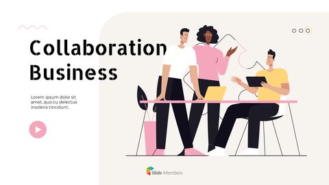 Collaboration Business Service Business Presentation Examples