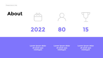 Simple Line Business Presentation PPT Background