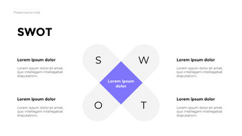 Simple Line Business Presentation PPT Background