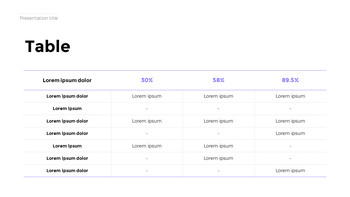 Simple Line Business Presentation PPT Background
