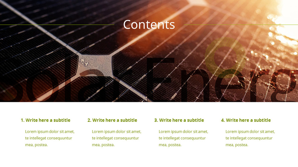 Solar Energy Best PowerPoint Presentation