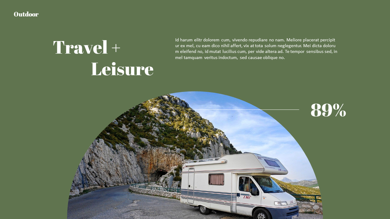 Outdoor Camping presentation slide design|Lifestyle|Google