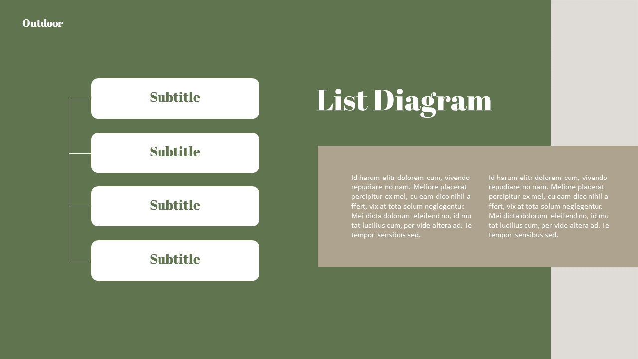 Outdoor Camping presentation slide design|Lifestyle|Google