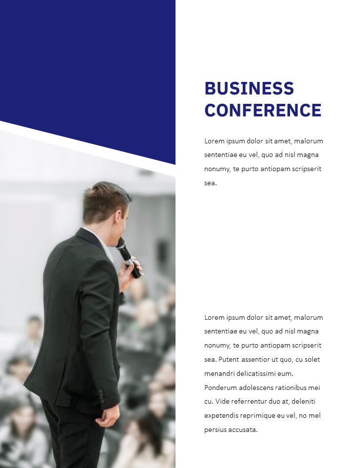 Splendid Speech Simple Slides Design