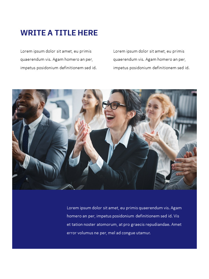 Splendid Speech Simple Slides Design