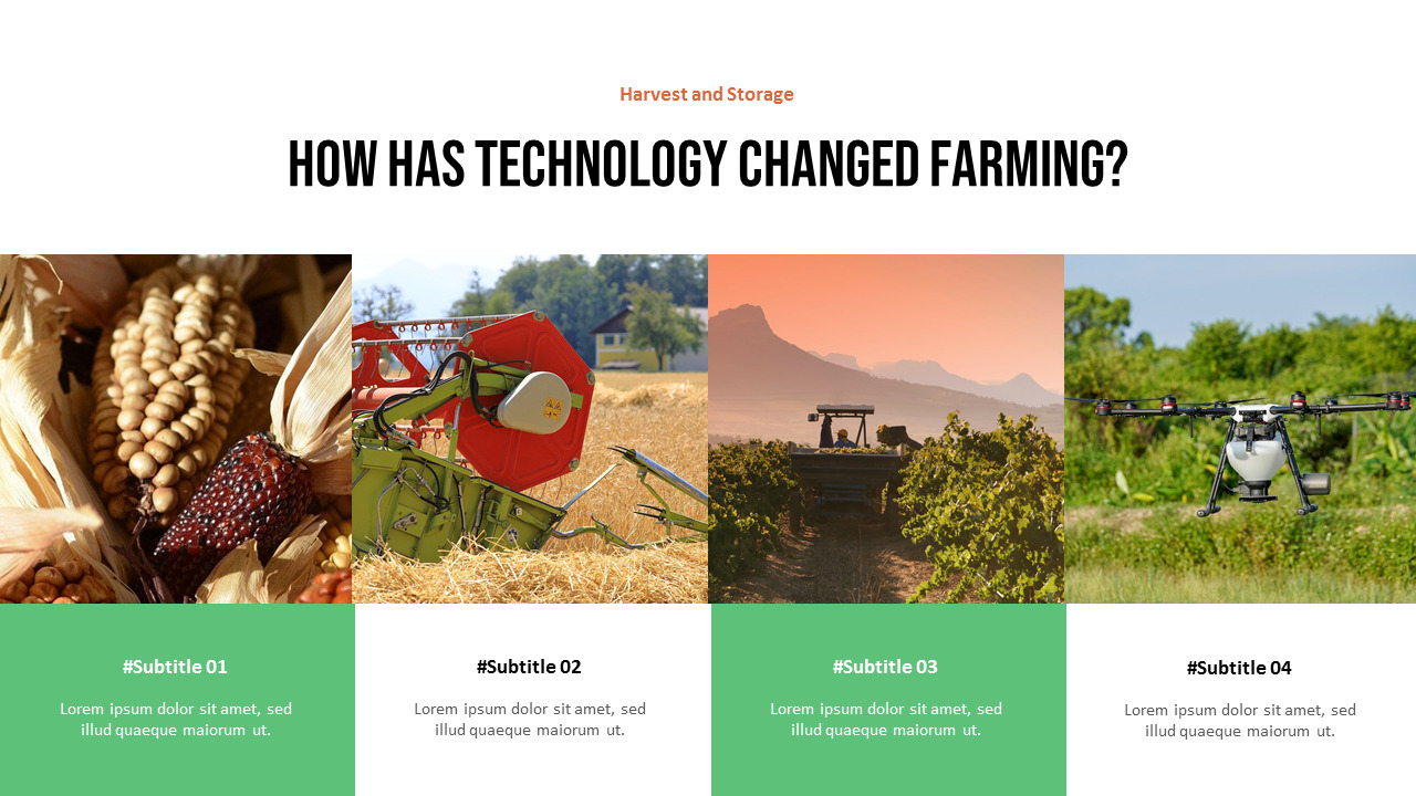 Farming & Harvesting Best PowerPoint Presentation Templates|Lifestyle