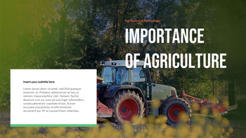 Farming & Harvesting Best PowerPoint Presentation Templates|Lifestyle