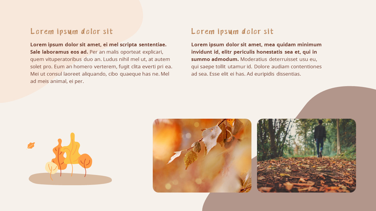 Hello Autumn Powerpoint Presentation
