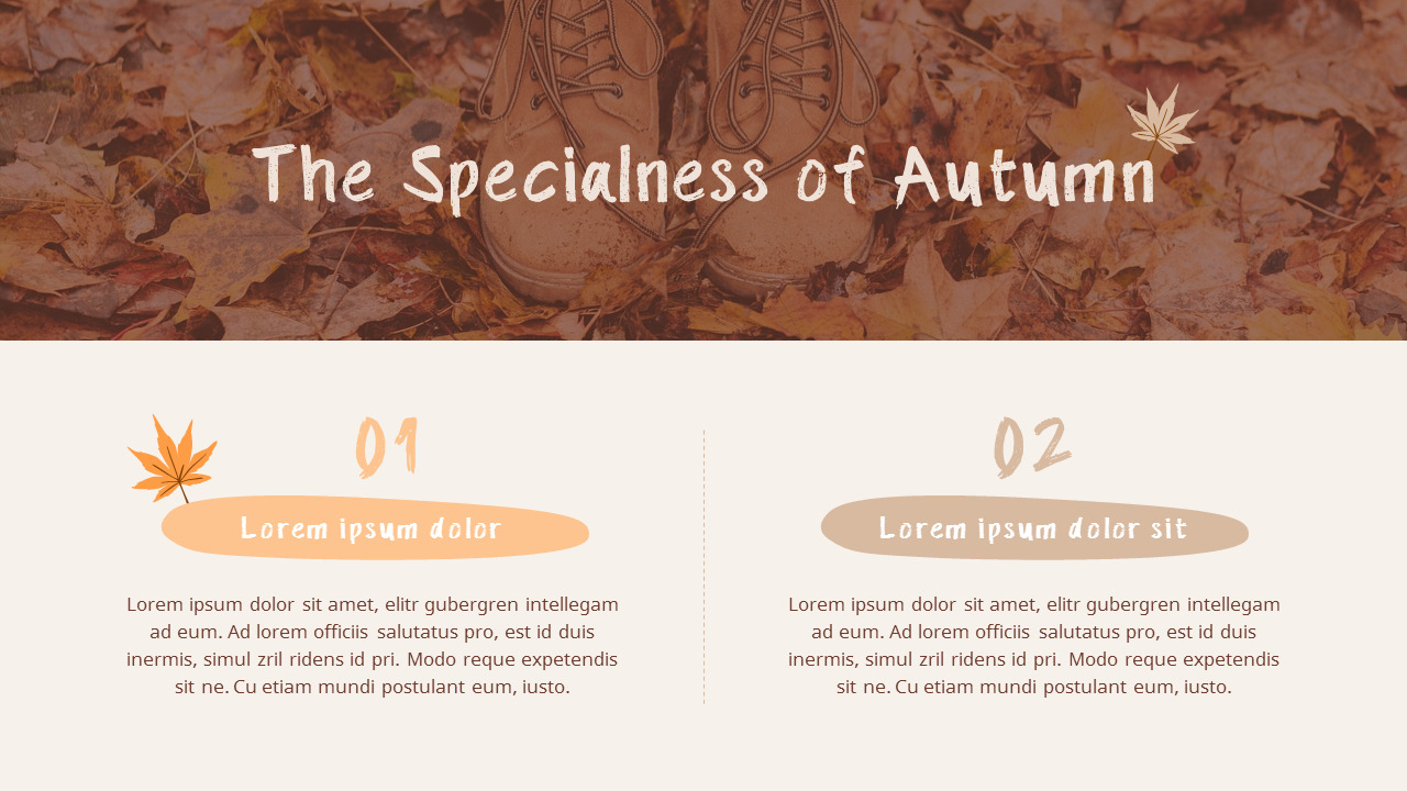 Hello Autumn Powerpoint Presentation