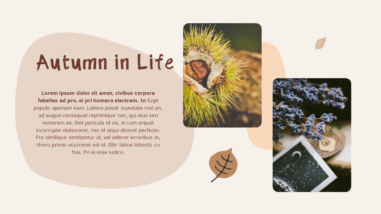 Hello Autumn Powerpoint Presentation