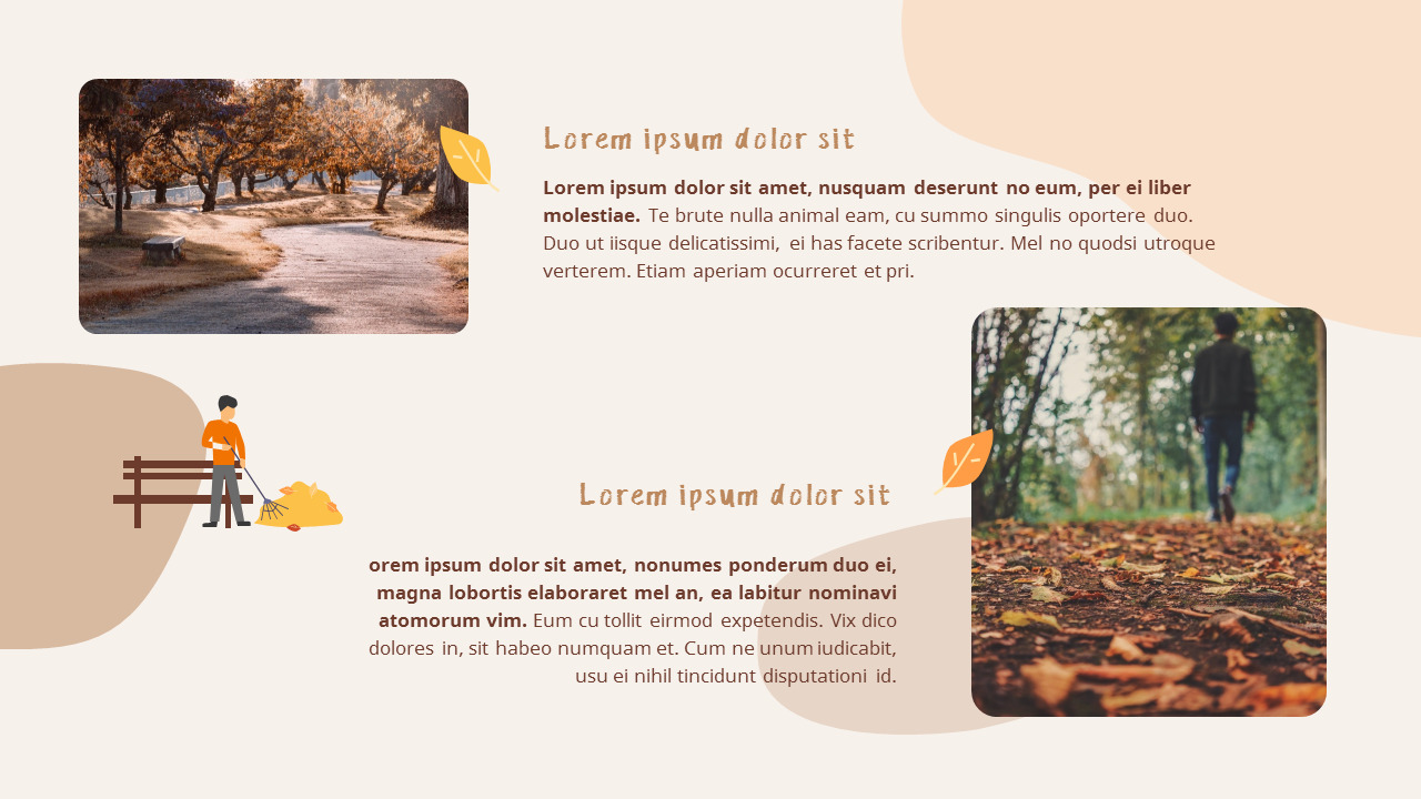 Hello Autumn Powerpoint Presentation