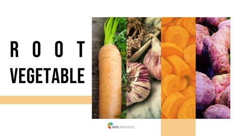 Root Vegetable Powerpoint Presentation|Lifestyle|Templates